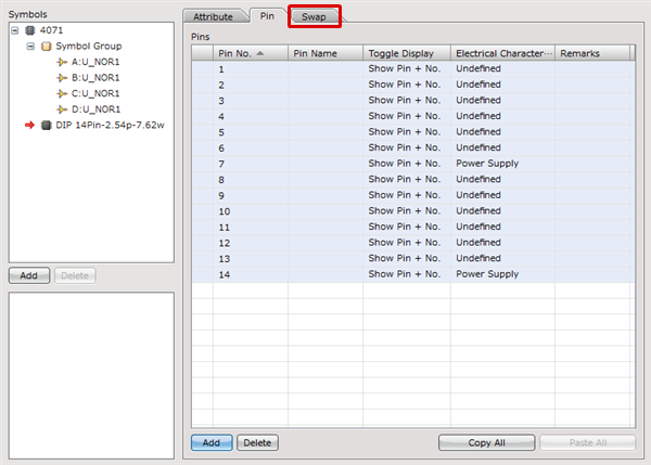 Quadcept - STEP 8: Registering Swap Information